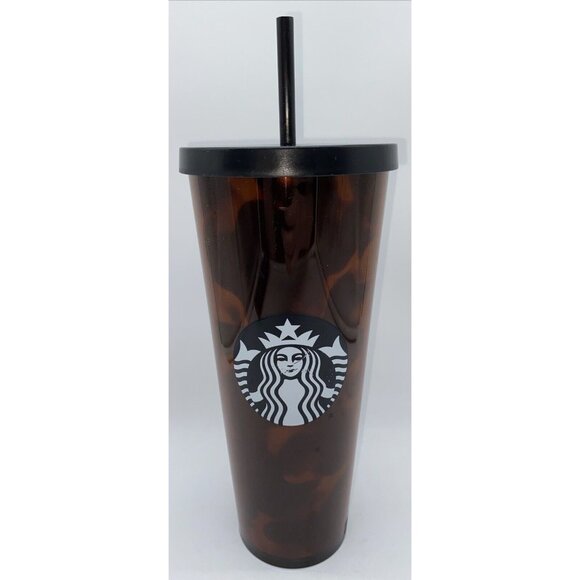 Starbucks | Dining | Starbucks Marble Chocolate Brown Black Tortoise ...